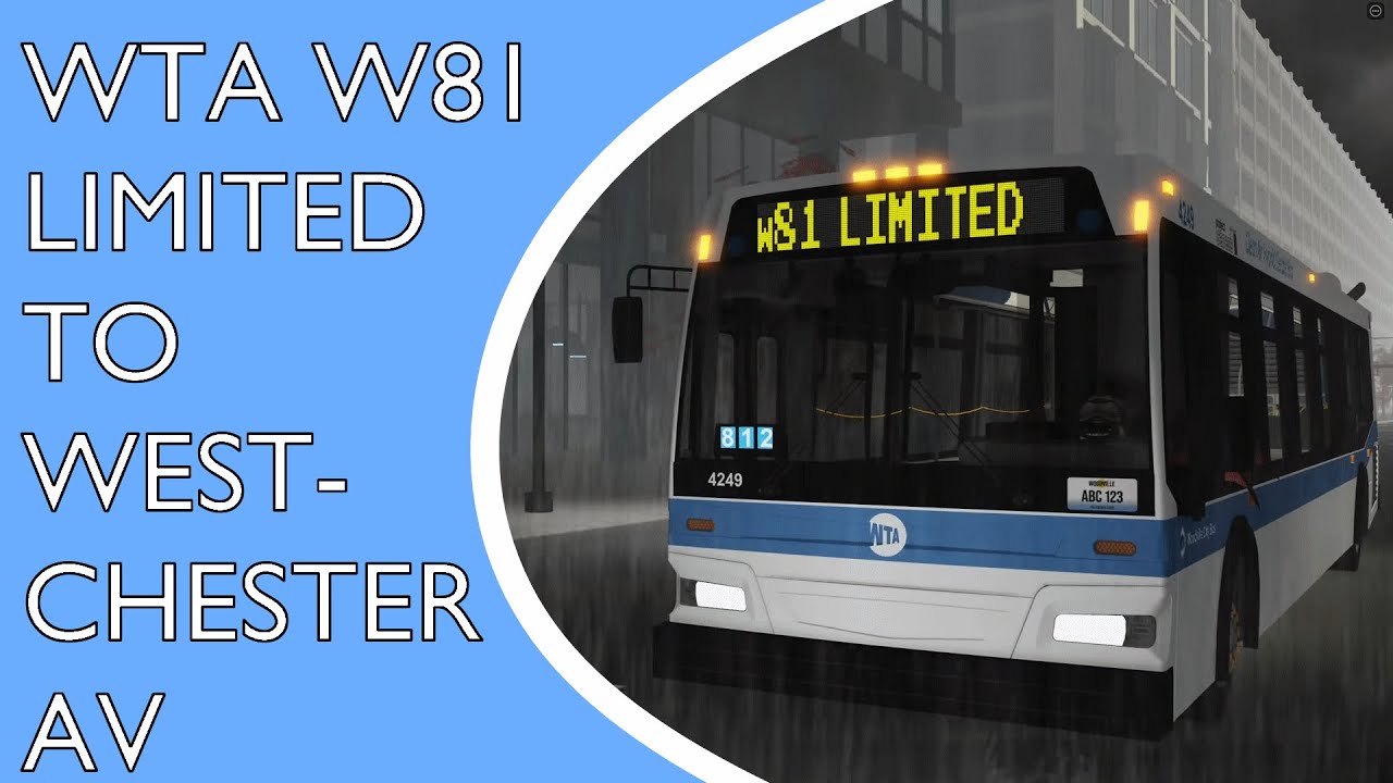 WTA: Orion VII NG on the W81-LTD from Meredith Plaza to Westchester Ave ...