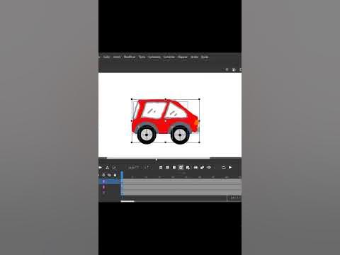 Animating a car in Adobe Animate - YouTube