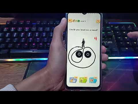 TUTOR REVIEW GAME AND PLAYING ANDROID : DRAW 2 SAVE - YouTube