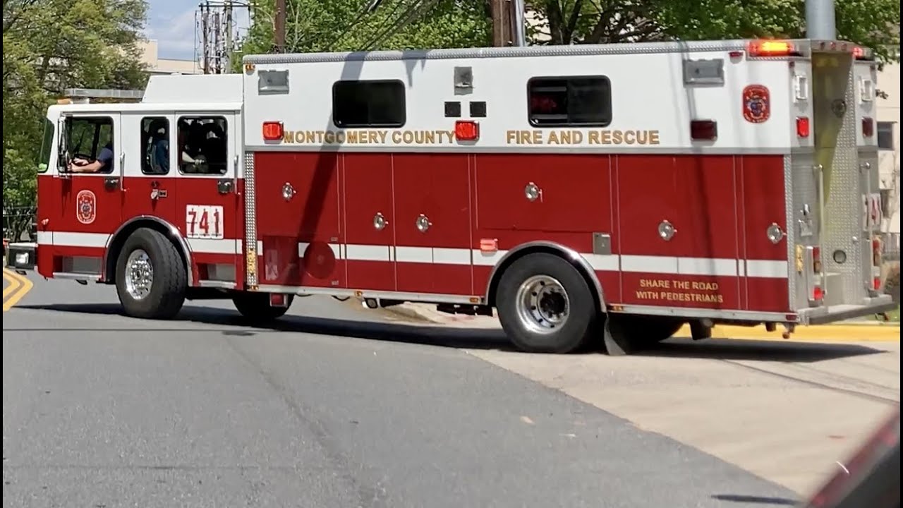 MCFRS/B-CC Reserve Rescue Responding - YouTube