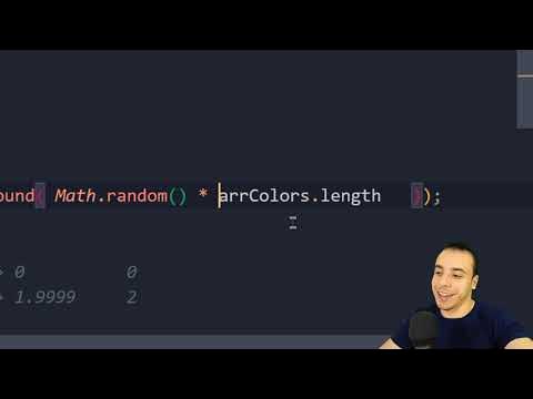 javascript projects level3 lesson2 v5 || change SECTION background using array & Math.random ...