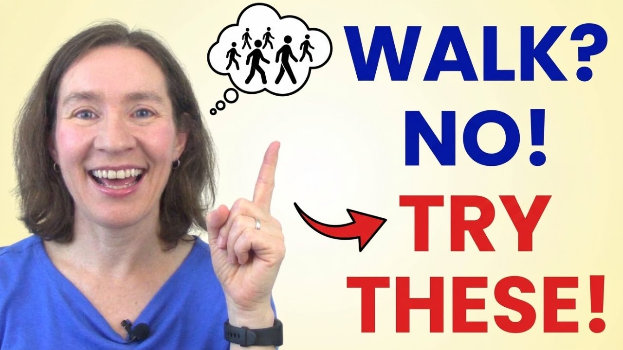 20 Advanced Words For "Walk" - For More Fluent English - YouTube