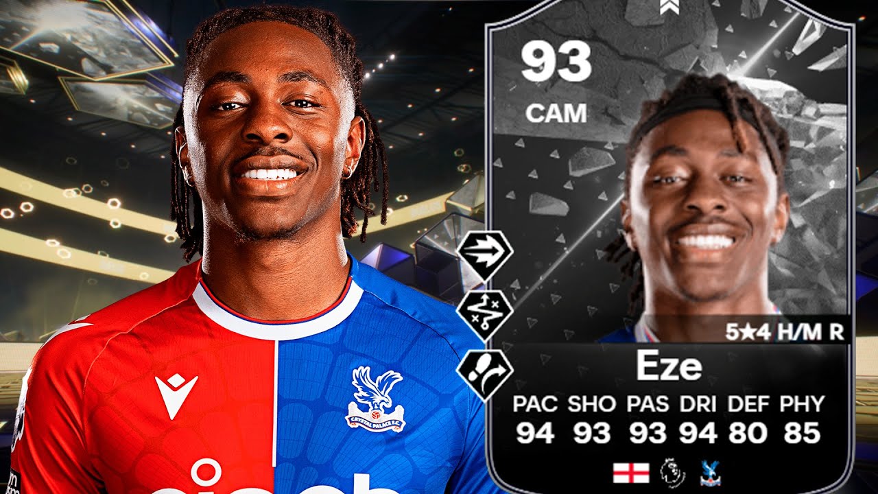 ¡CLARO QUE VALE LA PENA ESTA CARTA! 93 Eberechi EZE SHOWDOWN SBC PLAYER REVIEW 😍 | EA Sports FC ...