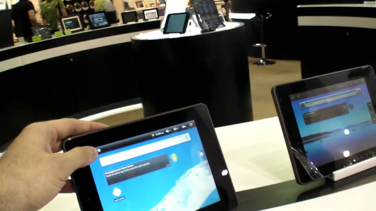 Winaccord AmLogic 4:3 capacitive tablets - YouTube