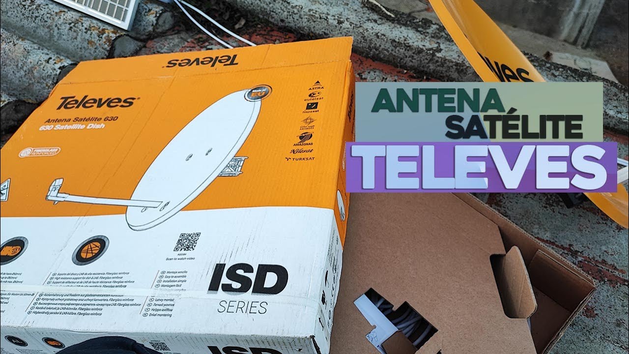 Montar parabolica TELEVES 📡☑ - YouTube