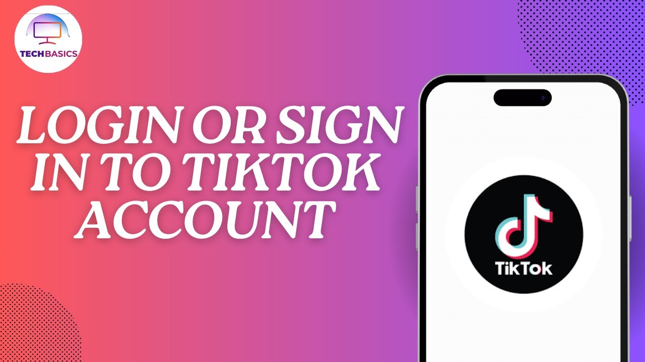 How to Login or Sign in to TikTok Account - YouTube