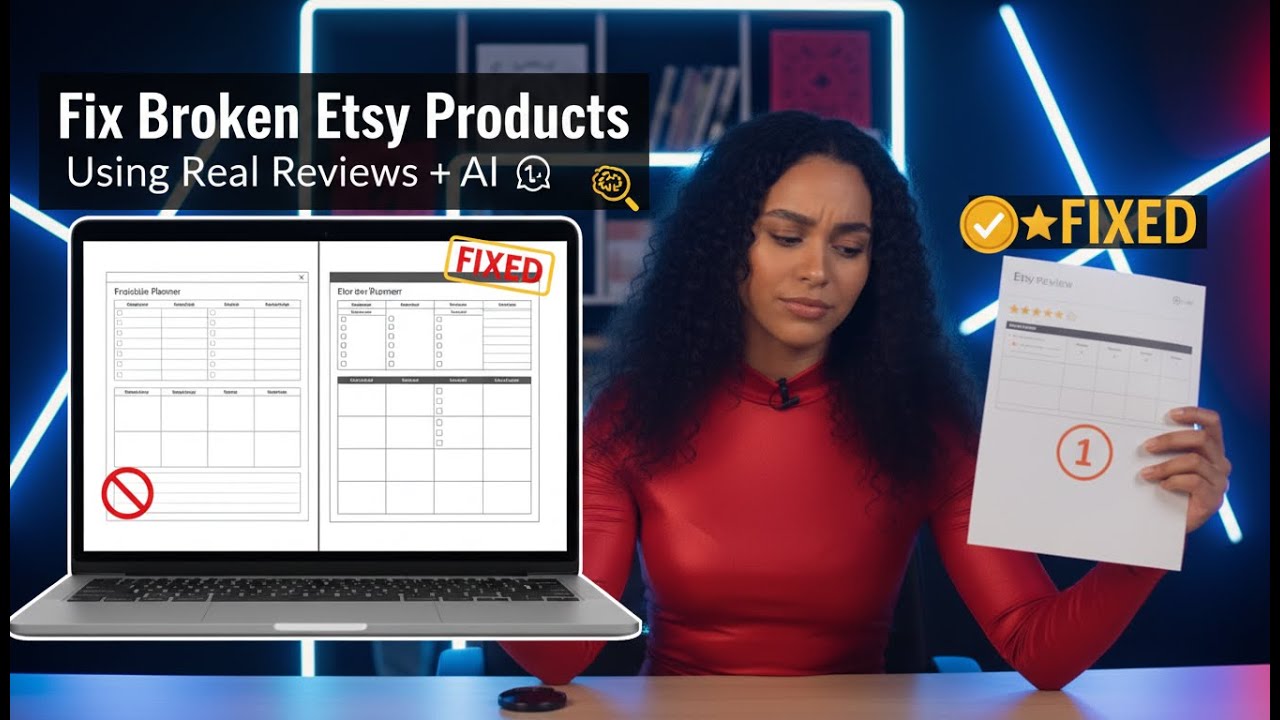 How to Read Etsy Reviews to Discover Hidden Product Gaps - YouTube