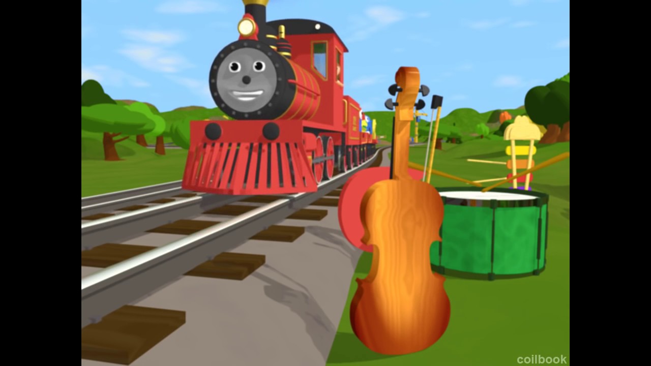 The Alphabet Adventure With Alice and Shawn the Train FULL CARTOON ...