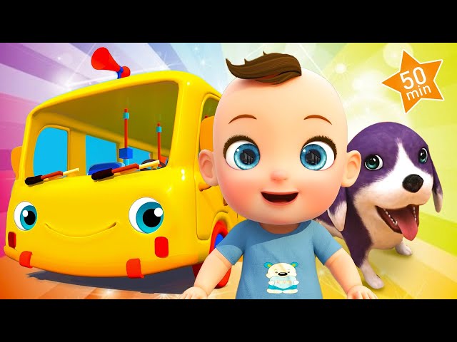 Bingo - Johny Johny - Wheels On The Bus | Nursery Rhymes & Kids Songs ...