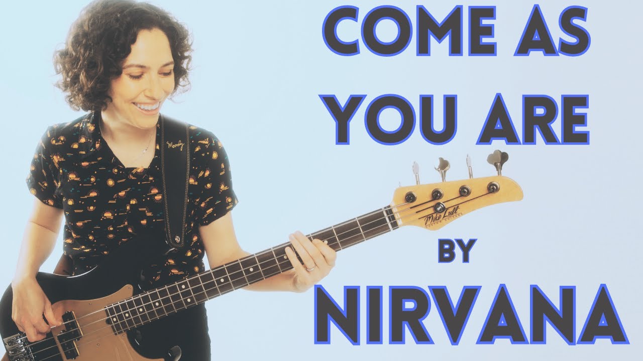 How To Play Come As You Are By Nirvana On Bass: Learn This Easy Rock Bass Line By Krist ...
