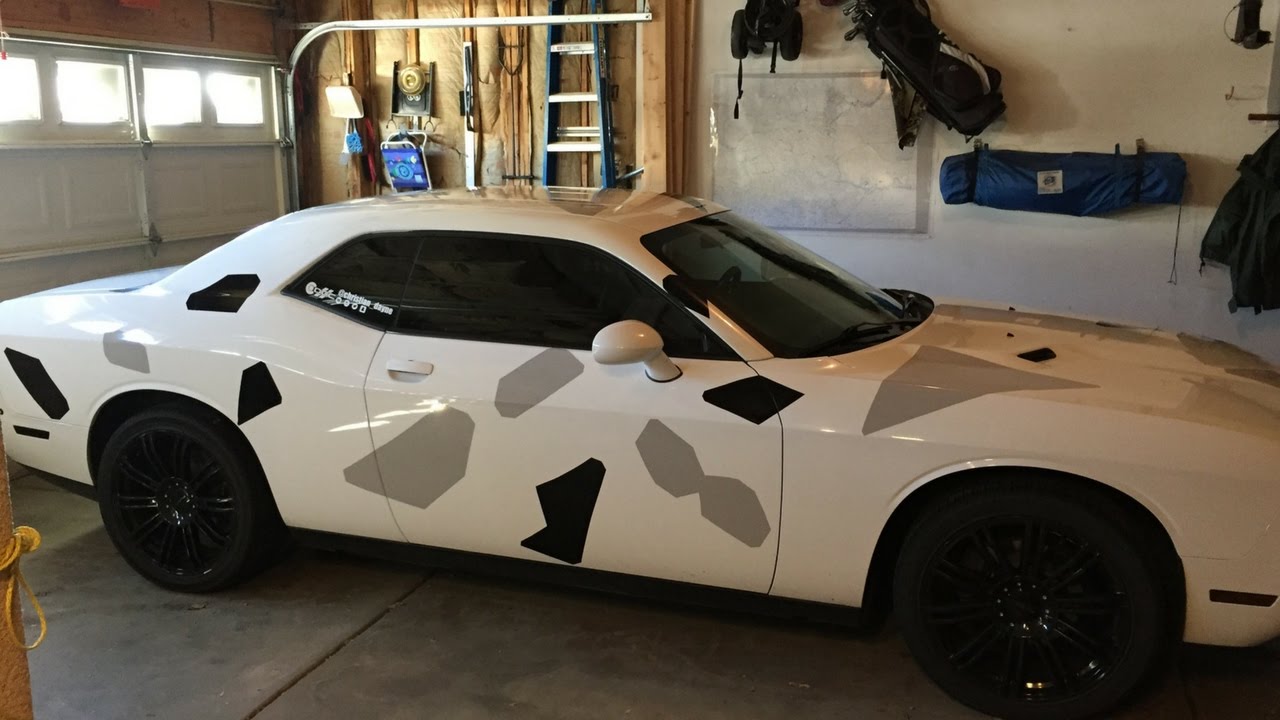HOW TO WRAP YOUR CAR CAMO//Vlog 15 - YouTube