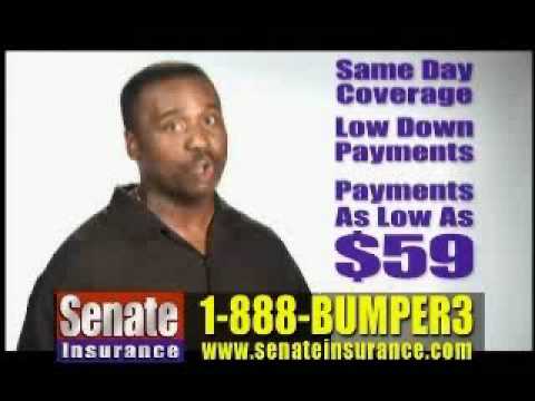 Senate Auto Insurance Commercial - YouTube
