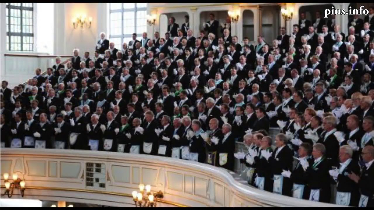 Ritual der Freimaurer - Ausschnitt aus dem "Hamburger Michel ...