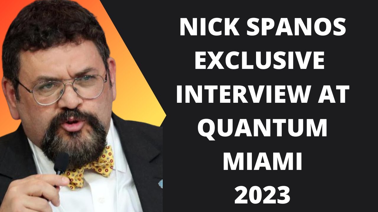 Nick Spanos Exclusive Cryptocurrency Market Interview at Quantum Miami 2023 Event - YouTube