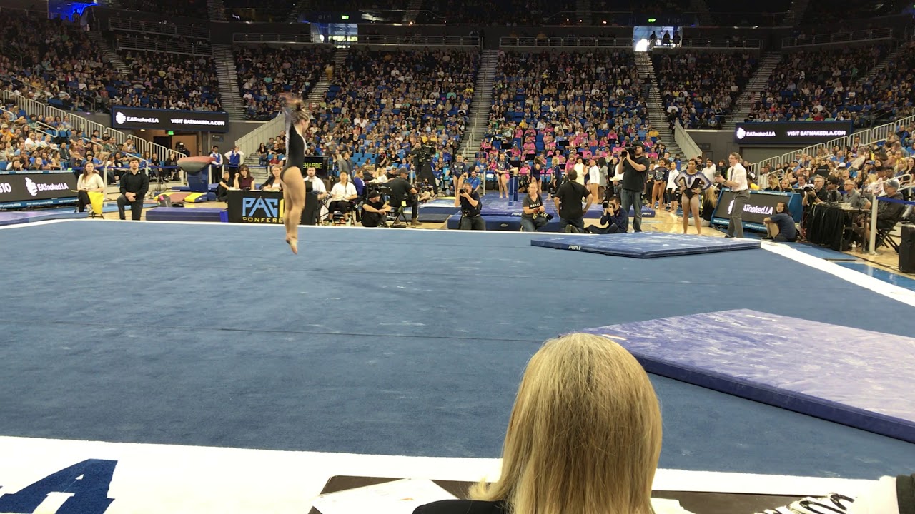 Autumn DeHarde - Floor @ UCLA - 3/16/19 - YouTube