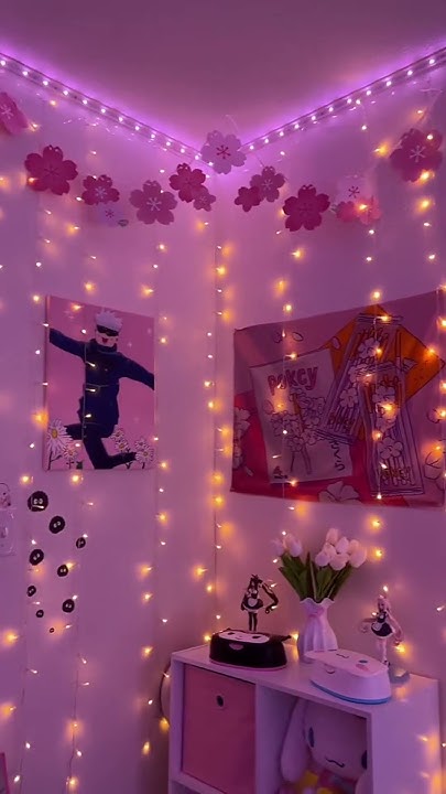 Upcoming mini room transformation with gamer & anime vibes #roomdecor ...