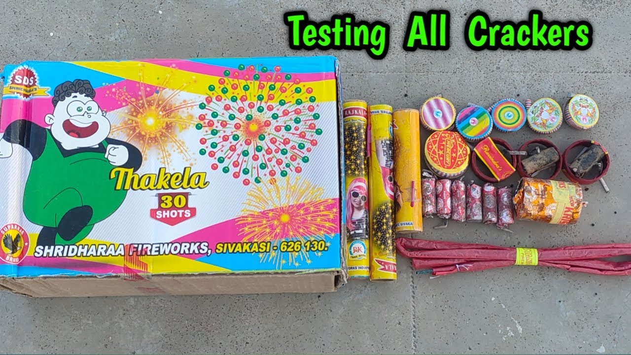 Unique and Different Types of Crackers Testin || New Crackers 2022 ...