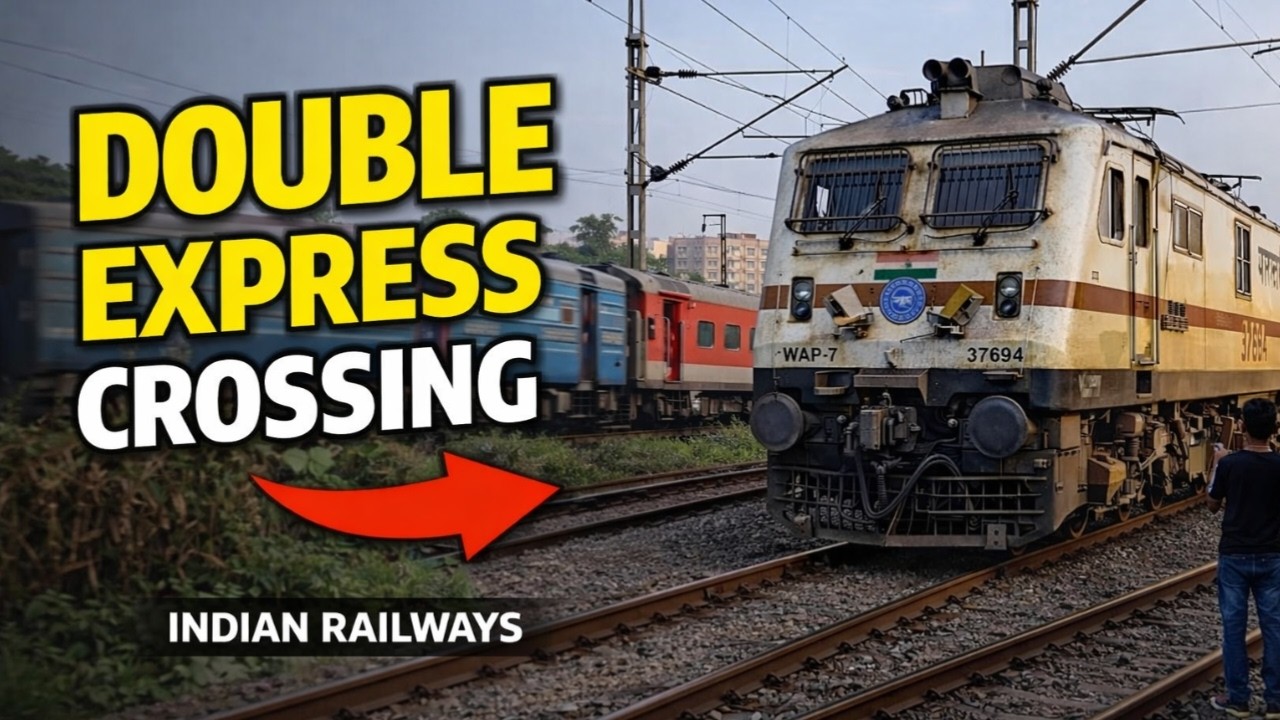 KSR Bengaluru Express & Kerala Express | clean rail view | Train ...