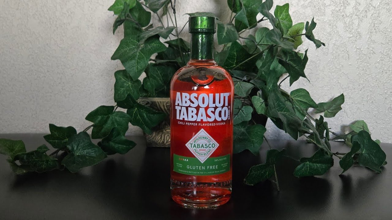 Absolut Tabasco... Chili Pepper Flavored Vodka... 38% Alc/Vol - YouTube