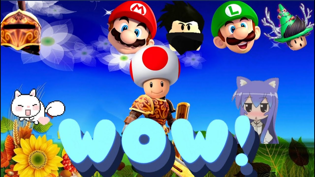 Super Mario vs Roblox! WRONG Heads! - YouTube