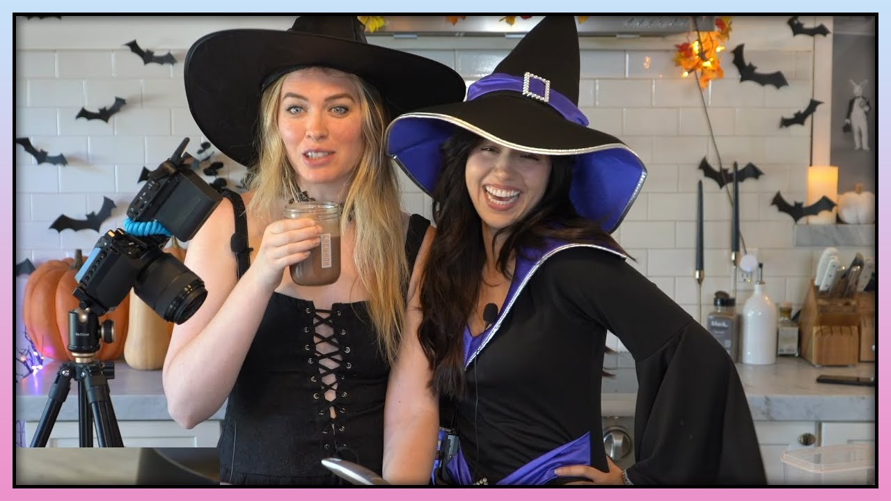 Girl Dinner ft Pokimane Halloween Edition - YouTube