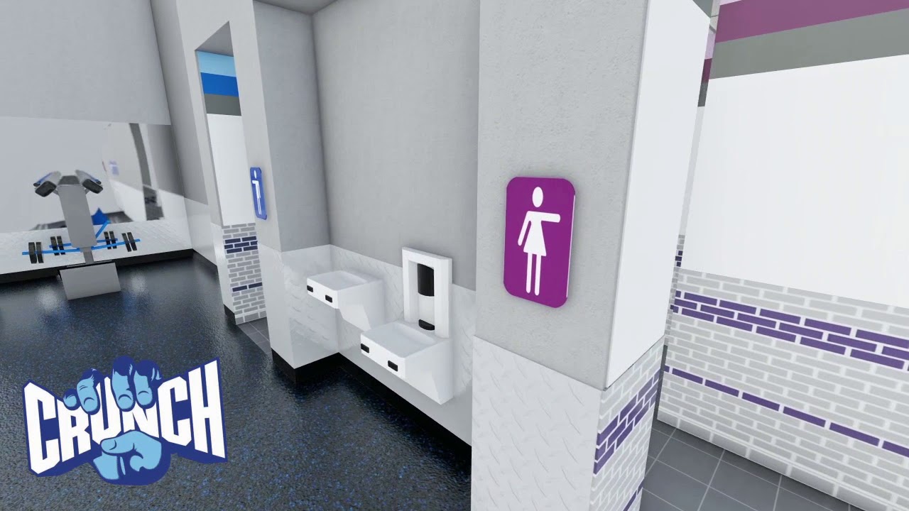 Crunch Fitness Palatine 3D Flythrough Video - YouTube