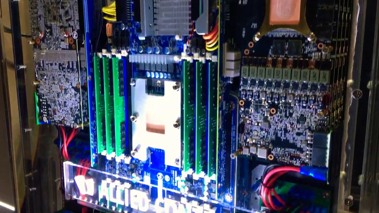 Gigabyte & Allied Control Two Phase Liquid Immersion Server Cooling CES ...