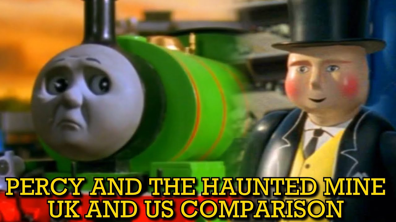 Percy and the Haunted Mine [UK AND US COMPARISON] - YouTube