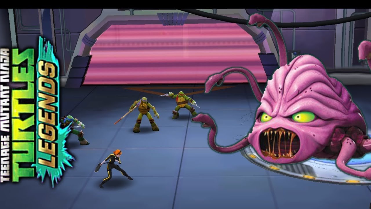 Teenage Mutant Ninja Turtles Legends - TURTLES VS KRANG'S ANDROID BODY ...