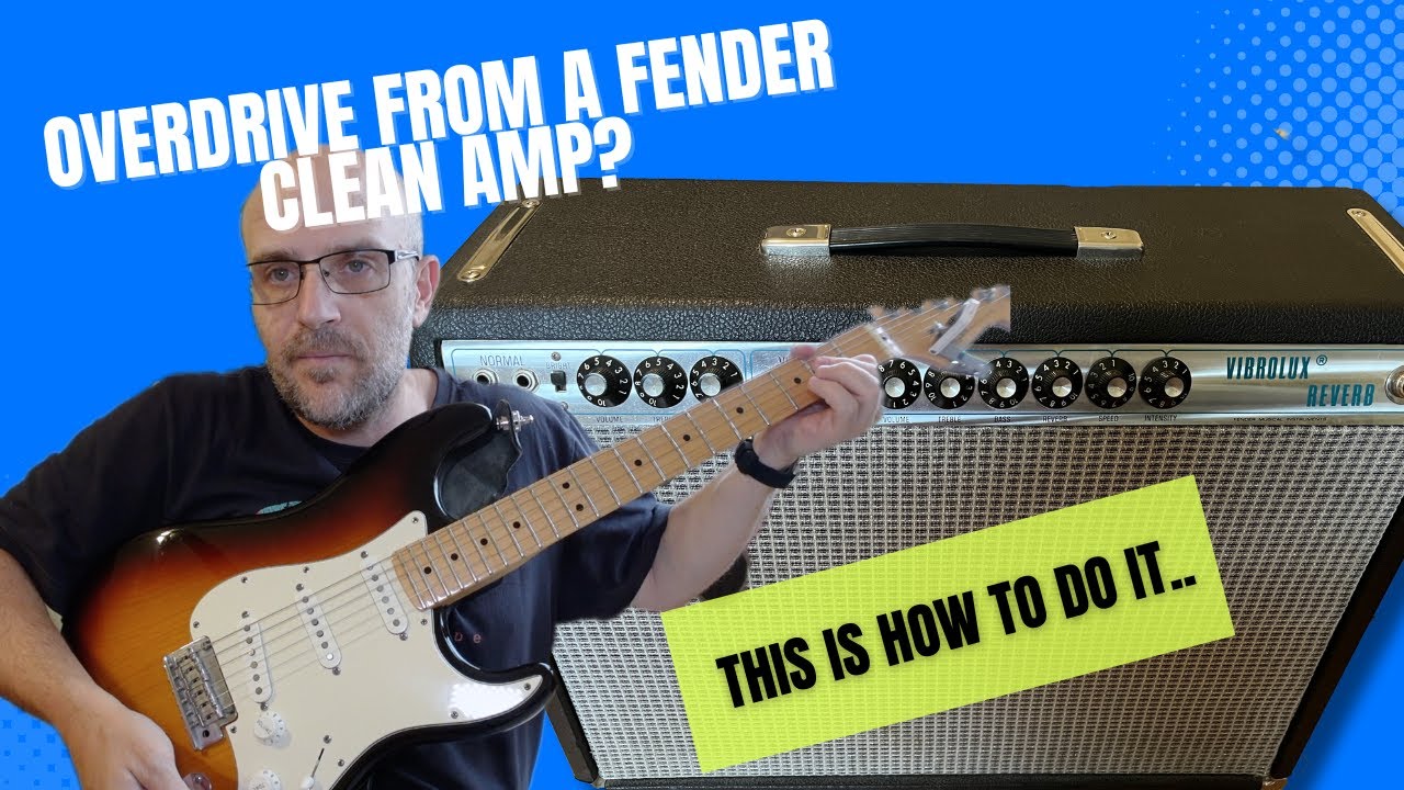 How To Get Overdrive and Distortion from a Clean Amp - YouTube
