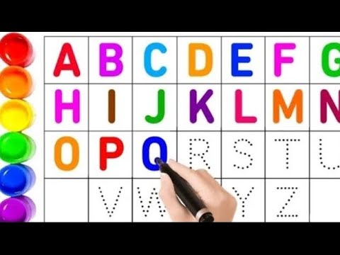 abc | alphabet | a for Apple b for ball | drawing for kid's | abc song ...