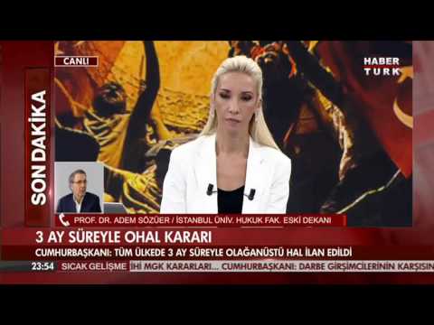 Olağanüstü Hal OHAL Nedir? Nasıl Uygulanır? Neler Olacak? Sıkıyönetim Ne Demek? - Video