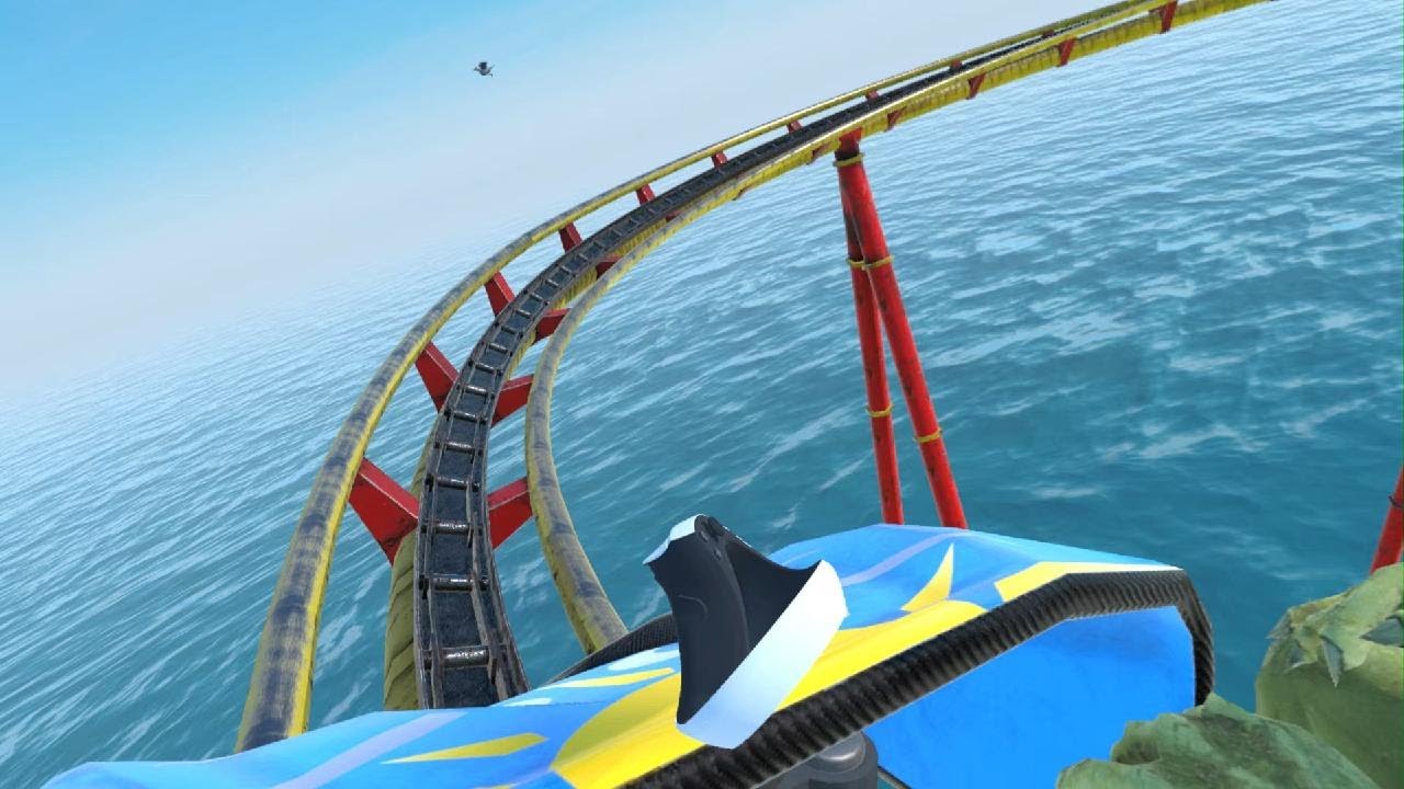 VR Epic Roller Coaster with goblin - YouTube