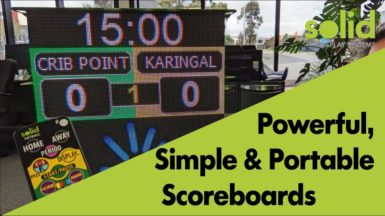 Solid Trolley Scoreboards - YouTube