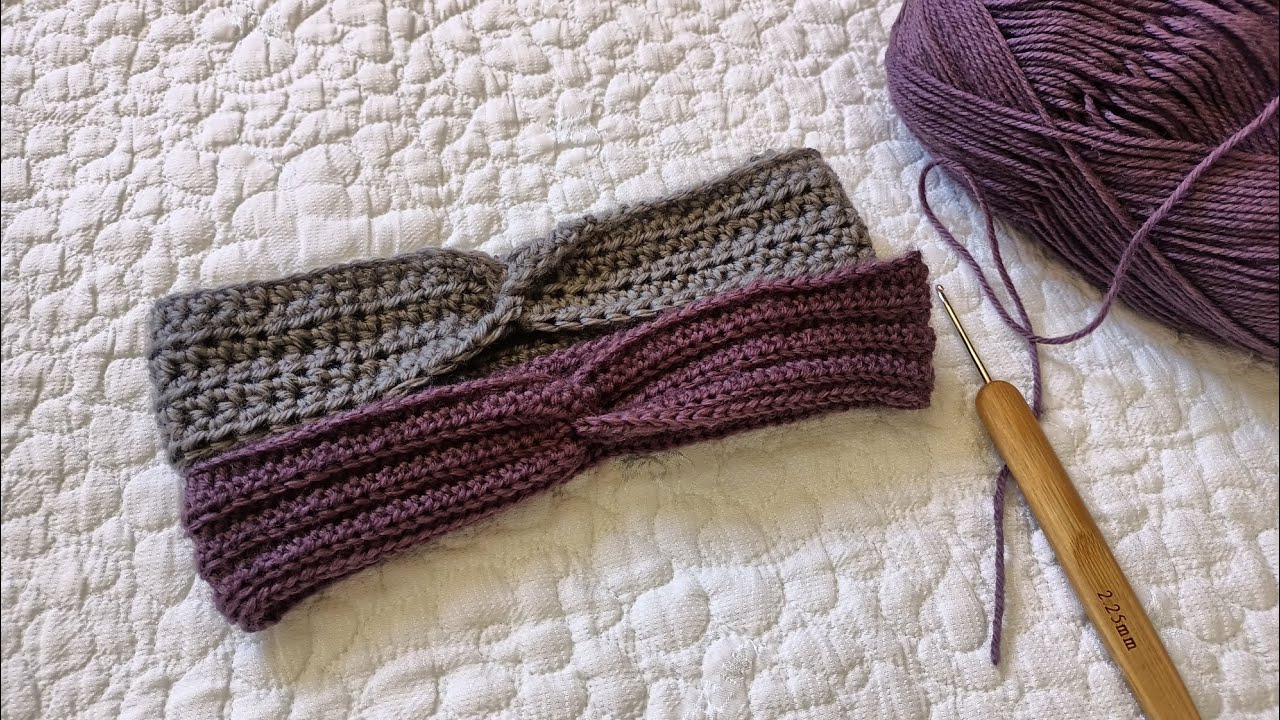 how to crochet headband | how to crochet easy headband | crochet ...