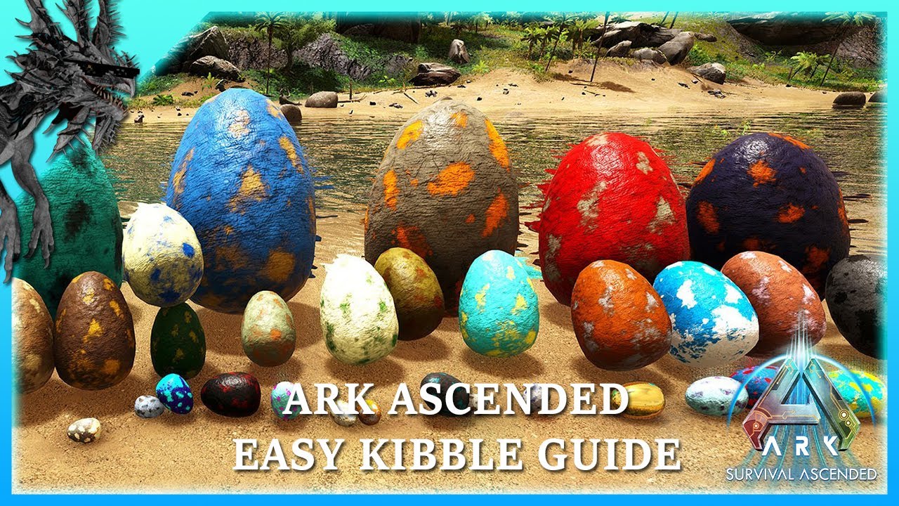 ARK ASCENDED - THE ONLY KIBBLE GUIDE YOU'LL EVER NEED! - YouTube