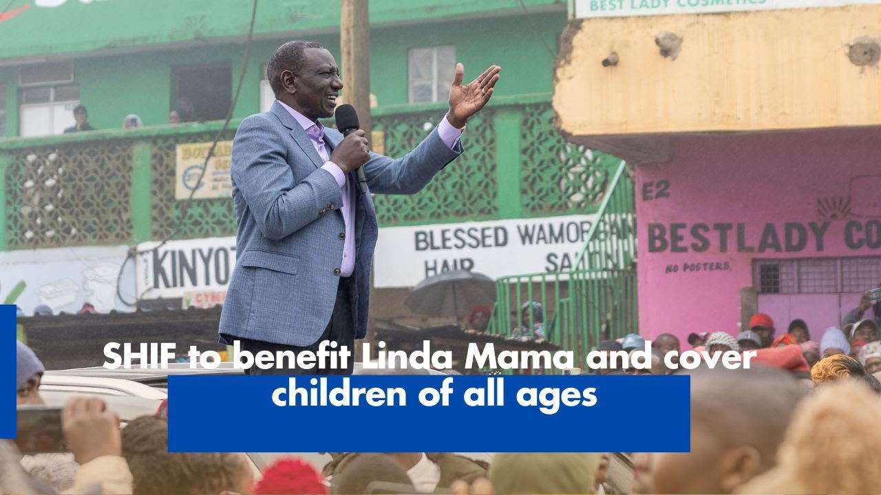 SHIF to benefit Linda Mama and cover children of all ages - YouTube
