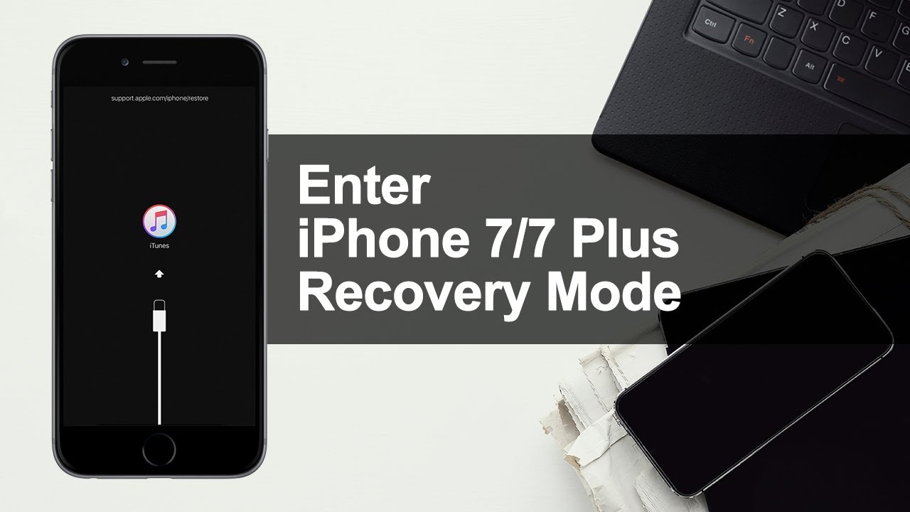 How to Enter iPhone 7/7 Plus Recovery Mode Manually | iToolab - YouTube