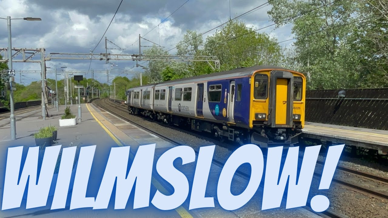 Wilmslow Railway Station (WML) (10/05/22) - YouTube
