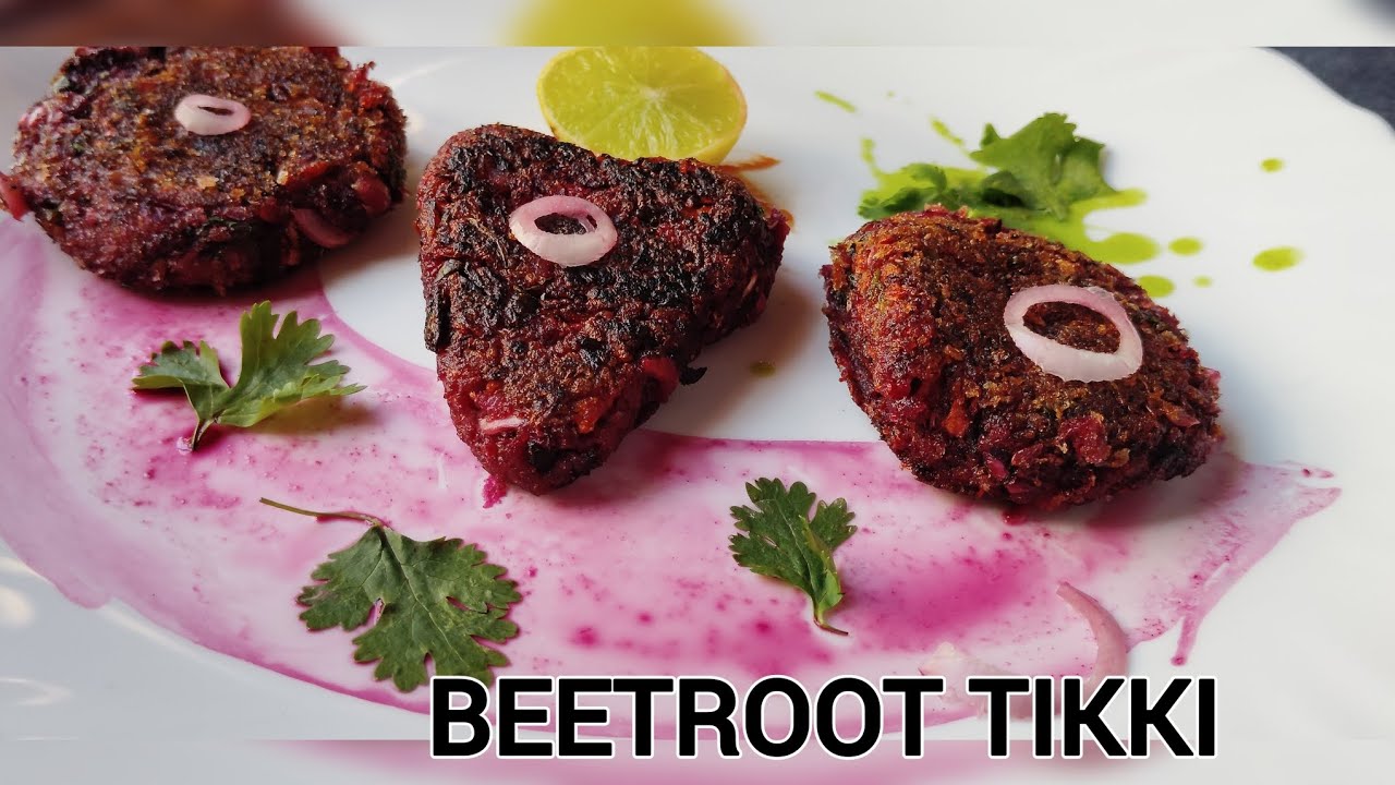 "Beetroot Tikki: A Delicious Vegetarian Snack" | Beetroot Tikki Recipe ...