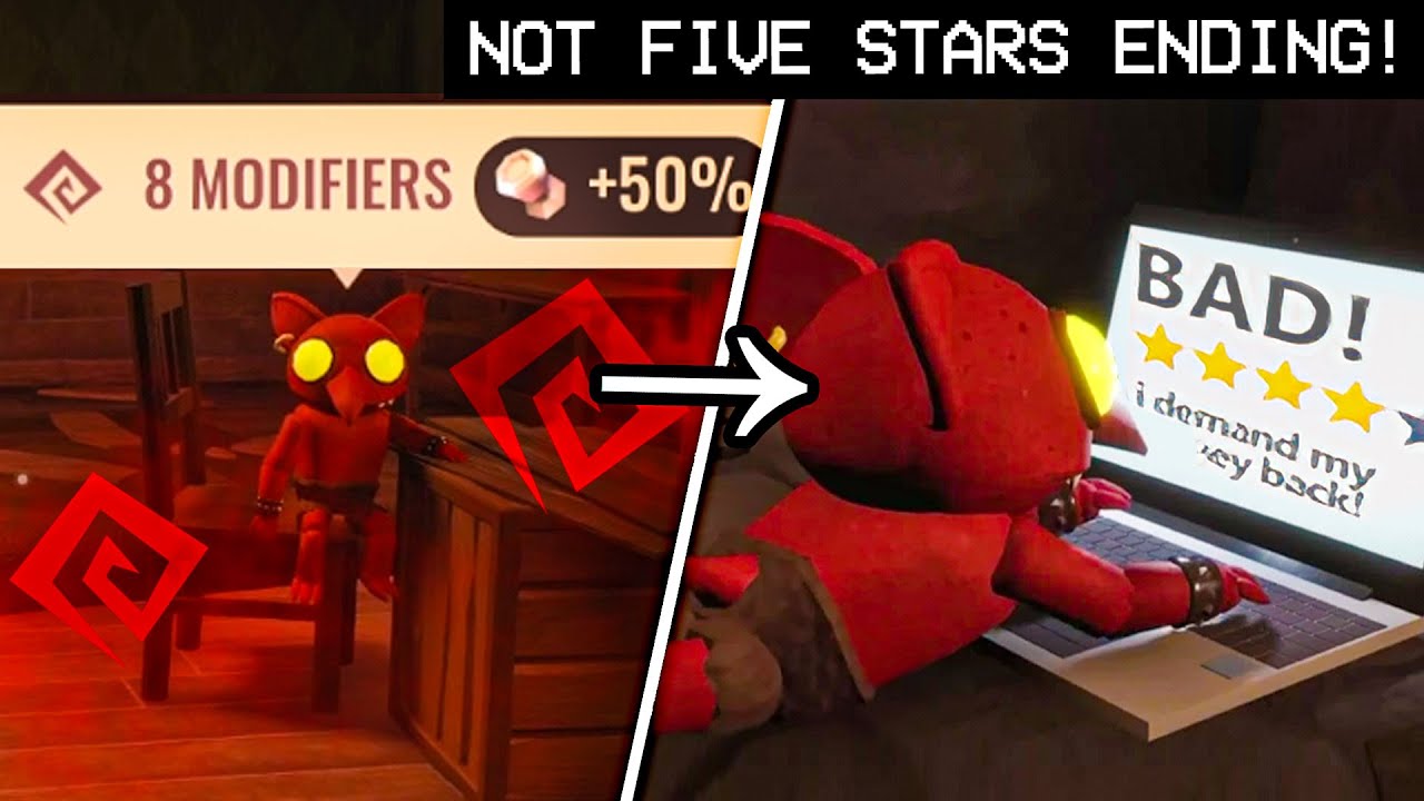 SECRET 'NOT FIVE STARS' ENDING in DOORS! - Doors Modifiers Update - YouTube