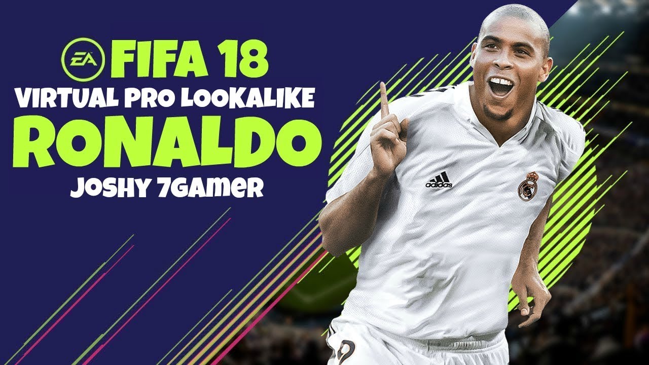 How to make Ronaldo R9 FIFA 18 Pro Clubs - YouTube