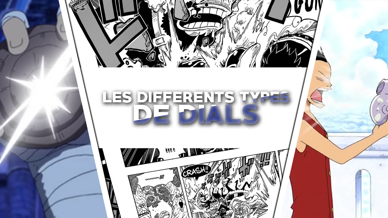 [ONE PIECE FOCUS #2] LES DIFFÉRENTS TYPES DE DIALS ! 🐚 - YouTube