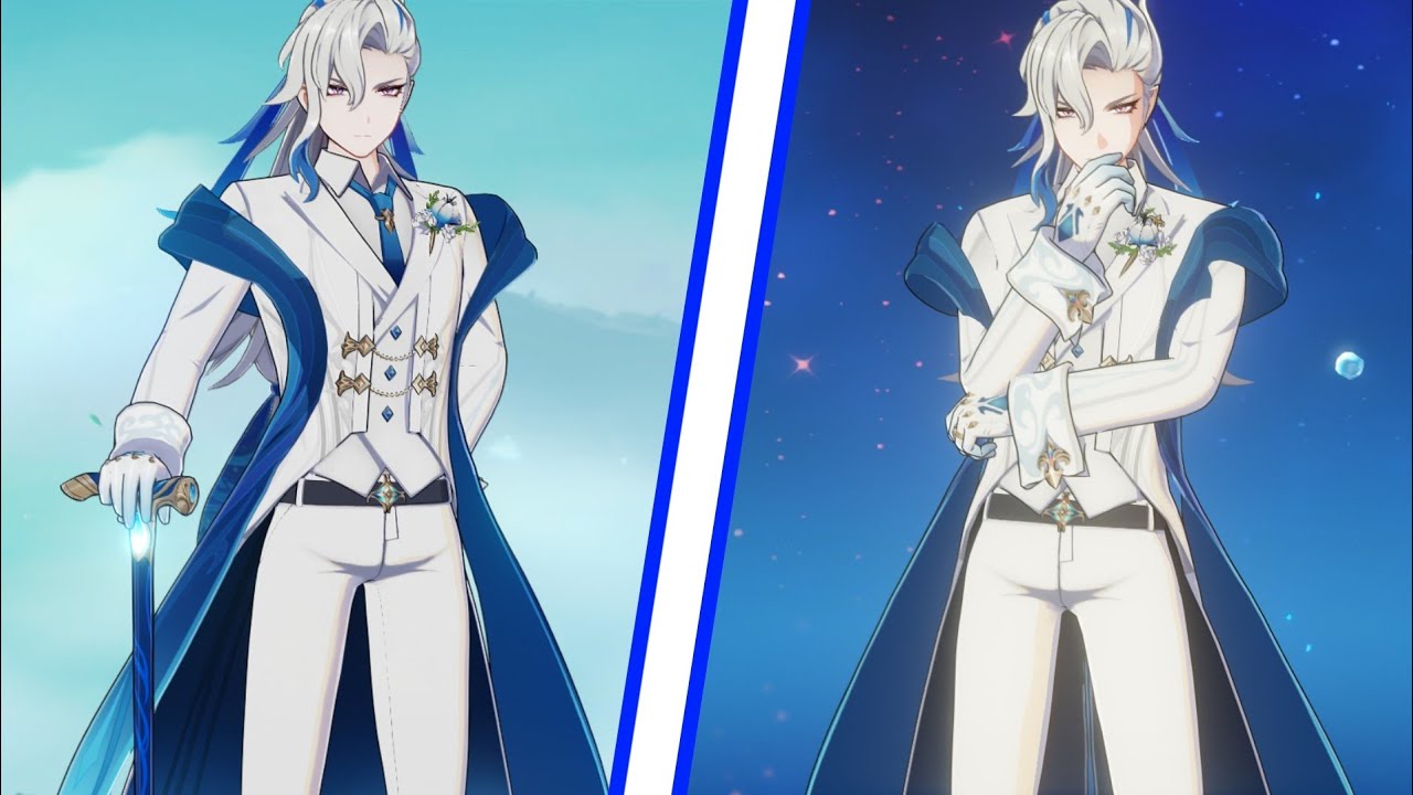 Wedding Outfit for Neuvillette [GENSHIN IMPACT] - YouTube