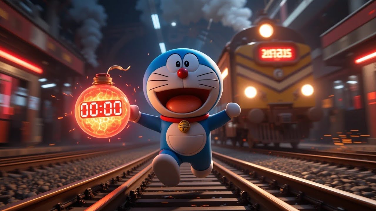 Doraemon’s Most Heroic Moment | Ft. Train Blast & Future Tech | - YouTube
