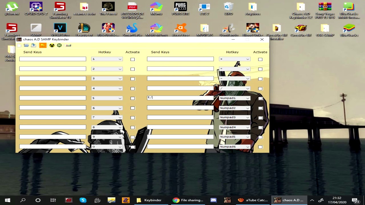 SAMP // COMO USAR O KEYBINDER ( MACRO ) // TUTORIAL 2020 - YouTube
