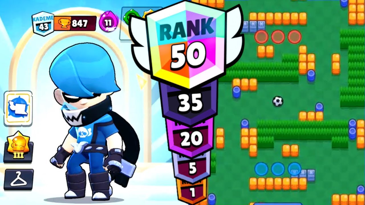 Edgar - Brawl Stars Random Rank Gameplay - YouTube