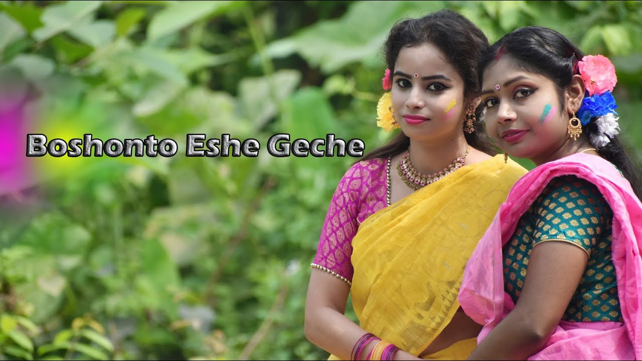 Boshonto Eshe Geche | Holi special | Lagnajita | Dance cover by Rhythm ...