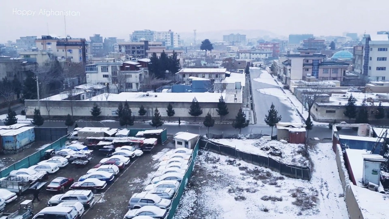 Kabul City first Snowfall 2020 | Kabul City Tour 2020 - YouTube
