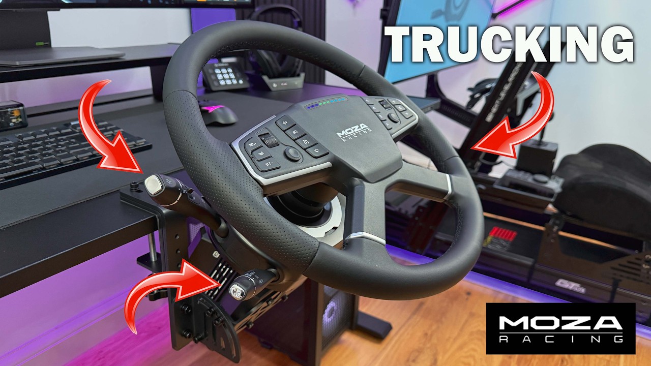 Ultimate Truck SIM 🤯 - Moza Multi-Function Stalks + TSW Truck Wheel ...